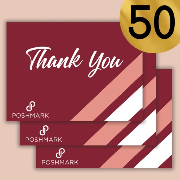 Office | Poshmark Thank You Cards 5 Count | Poshmark
